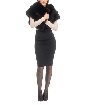Gorski Merinillo Shearling Lamb Capelet