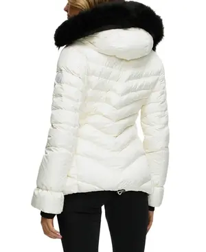Gorski Toscana Lamb Trim Down Jacket