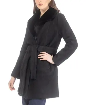 Gorski Merino Shearling Lamb Stroller With Belt
