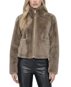 Gorski Merino Shearling Lamb Jacket - Caramel