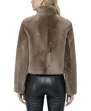 Gorski Merino Shearling Lamb Jacket - Caramel