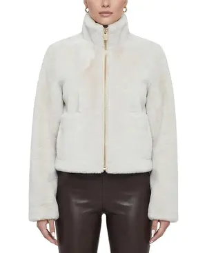Gorski Merino Shearling Lamb Jacket - Cream