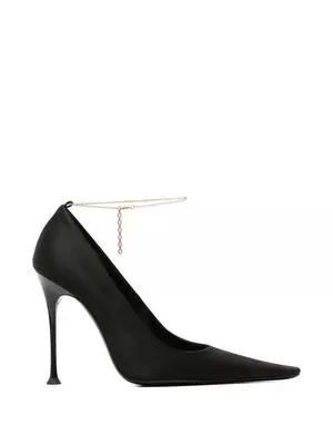 Saint Laurent Régine Chain-detail Pumps