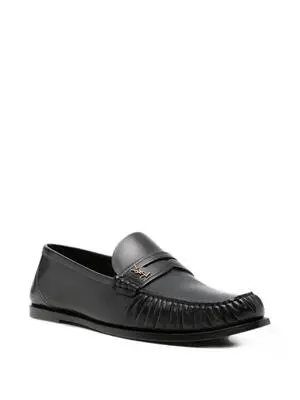 Saint Laurent Leather Loafers