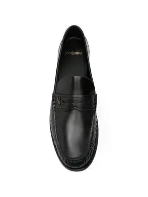 Saint Laurent Leather Loafers