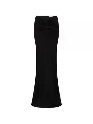 Victoria Beckham Isabella Ruched Maxi Skirt