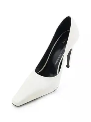 JUDE Fame Pointed-toe Pumps - White