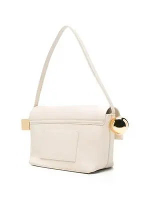 Jacquemus Rond Carré Leather Shoulder Bag