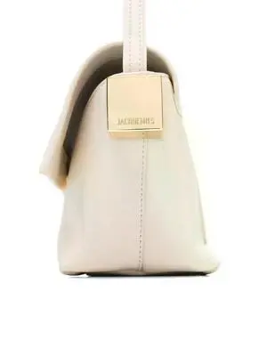Jacquemus Rond Carré Leather Shoulder Bag