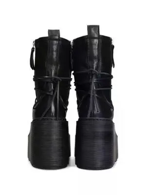 VIC MATIE Rock Wrap-around Platform Ankle Boots
