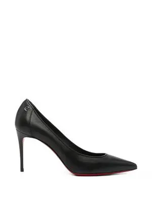 CHRISTIAN LOUBOUTIN Calf Leather Pointed Toe Pumps
