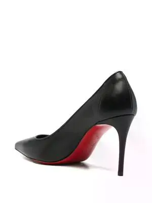 CHRISTIAN LOUBOUTIN Calf Leather Pointed Toe Pumps