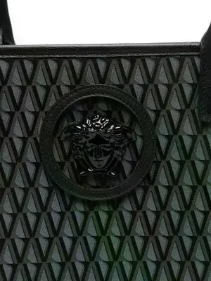 Versace Medusa Head Monogram Tote Bag