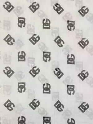 Dolce & Gabbana Dg Monogram-print Scarf