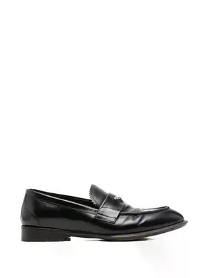 Alexander McQueen Coin-embellished Penny Loafers