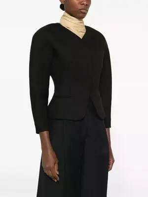 Jacquemus V-neck Concealed Fastening Jacket