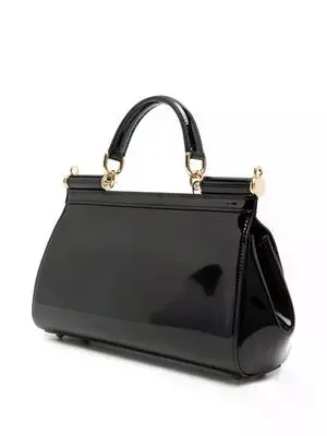 Dolce & Gabbana Sicily Leather Tote Bag