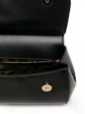 Dolce & Gabbana Sicily Leather Tote Bag