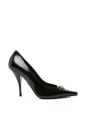 Versace La Medusa Leather Heeled Pumps