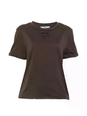 Prada Logo-patch T-shirt