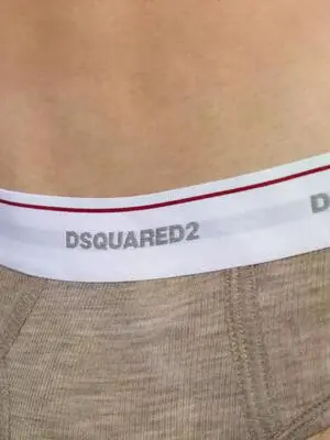 Dsquared2 Logo-waistband Wool Briefs
