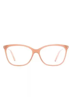 Carolina Herrera Glitter-effect Cat-eye Glasses