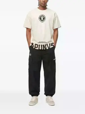 AAPE BY *A BATHING APE Moonface Graphic-print T-shirt