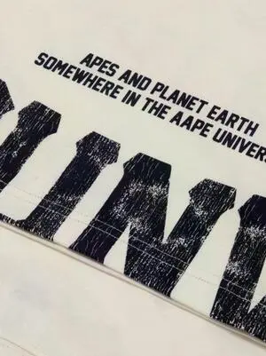 AAPE BY *A BATHING APE Moonface Graphic-print T-shirt