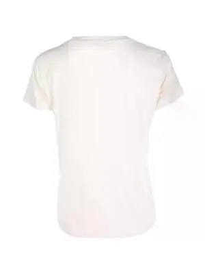 MOTHER The Boxy Goodie Goodie T-shirt Off-white Graphic Print