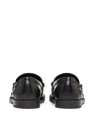 G.H.BASS Isabel Weejuns Polished Leather Loafers