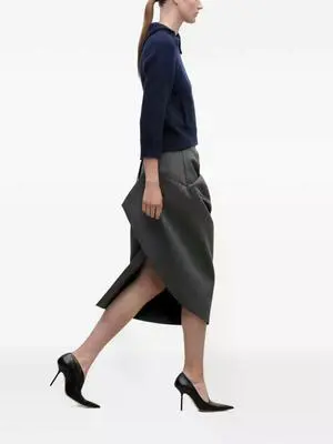 Victoria Beckham Asymmetric Collar Sweater