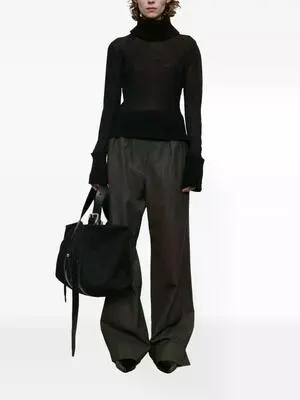Our Legacy Inverse Roll-neck Sweater - Black