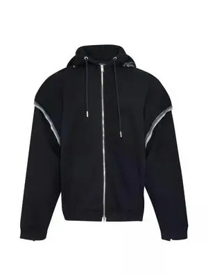 MASTERMIND WORLD Zip-up Layered Hoodie