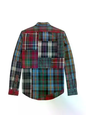 Polo Ralph Lauren Classic Fit Patchwork Plaid Oxford Shirt
