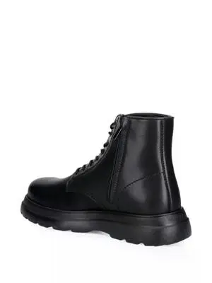 Armani Exchange Lace-up Ankle Boots