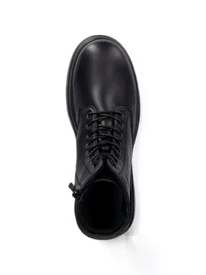 Armani Exchange Lace-up Ankle Boots