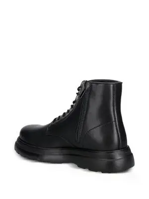 Armani Exchange Lace-up Ankle Boots