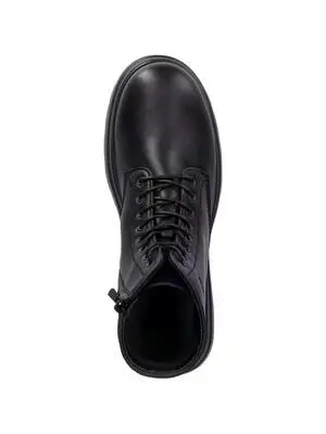 Armani Exchange Lace-up Ankle Boots