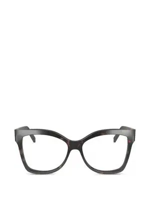 Karl Lagerfeld Tortoiseshell-effect Cat-eye Glasses - Brown