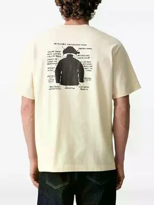 Barbour Logo-print Graphic-back T-shirt