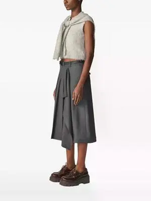 Monse Sleeveless Sweater With Integrated Scarf