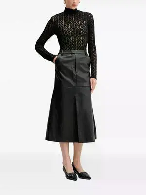 Bardot High-neck Lace Bodysuit