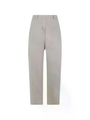 LISA YANG Wrenda Seam-detail Cashmere Track Pants - Neutrals