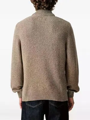 Barbour Half-zip Textured-knit Sweater