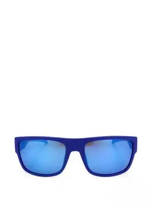 Adidas Logo-print Square-frame Sunglasses