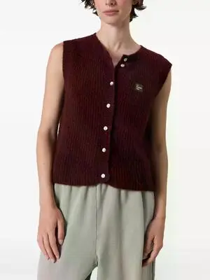 American Vintage Sleeveless Button-up Cardigan