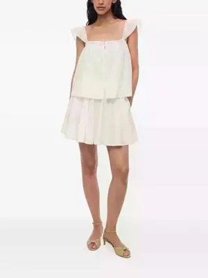 12 STOREEZ Orchard Gathered Mini Skirt