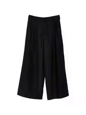 SUSANNE BOMMER Pleated Palazzo Pants - Blue