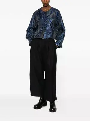 SUSANNE BOMMER Pleated Palazzo Pants