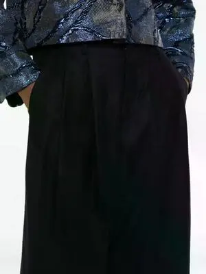 SUSANNE BOMMER Pleated Palazzo Pants